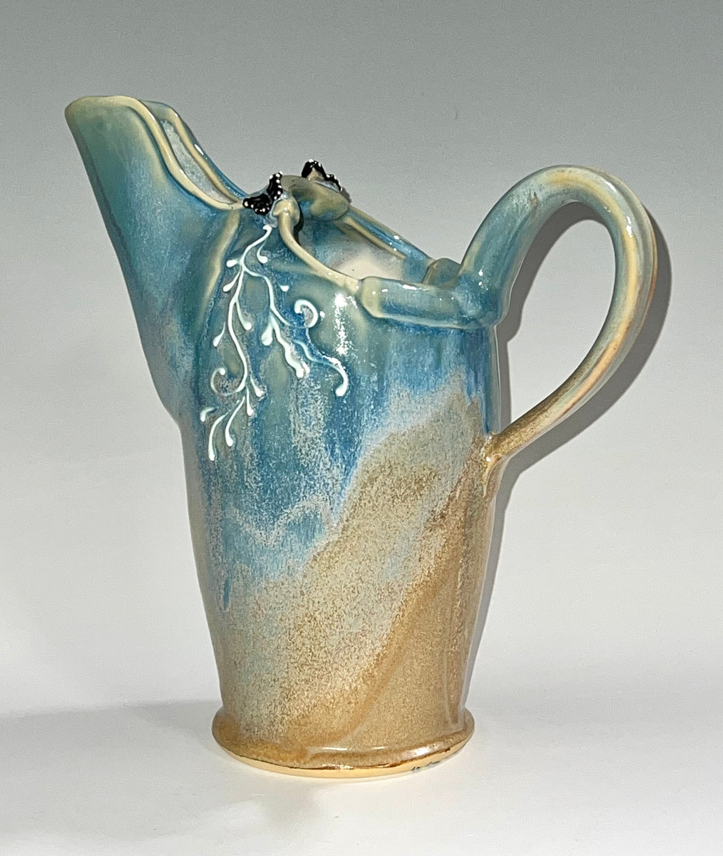 Handmade Butterfly Pitcher – East Ridge Pottery